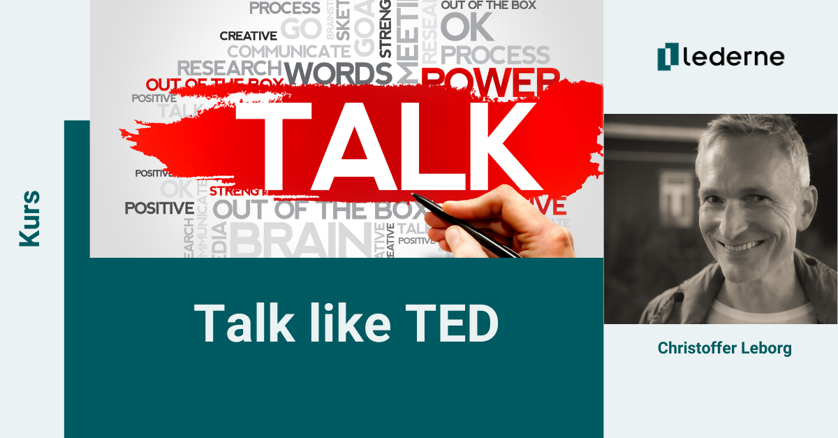 Talk like TED